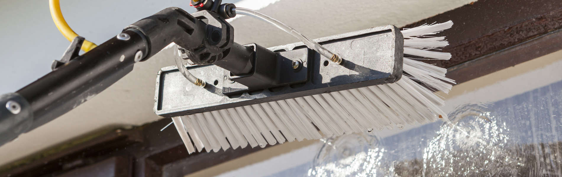 Pure hot water window cleaning Maldon Window Cleaning